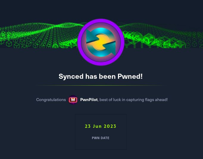 ABHISHEK KUMAR SINGH on LinkedIn: hackthebox synced pwned ABHISHEK KUMAR SINGH on LinkedIn: hackthebox synced pwned