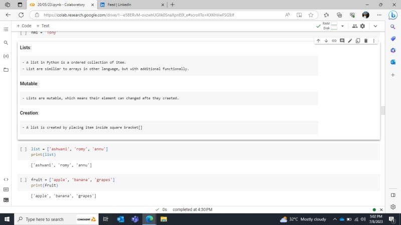 Ashwani Kumar on LinkedIn: #list #python #python #pythonprogramming # ... Ashwani Kumar on LinkedIn: #list #python #python #pythonprogramming # ...