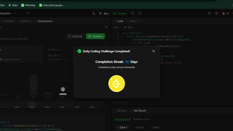 Abhash Tiwari on LinkedIn: #leetcodestreak #codingjourney ... Abhash Tiwari on LinkedIn: #leetcodestreak #codingjourney ...