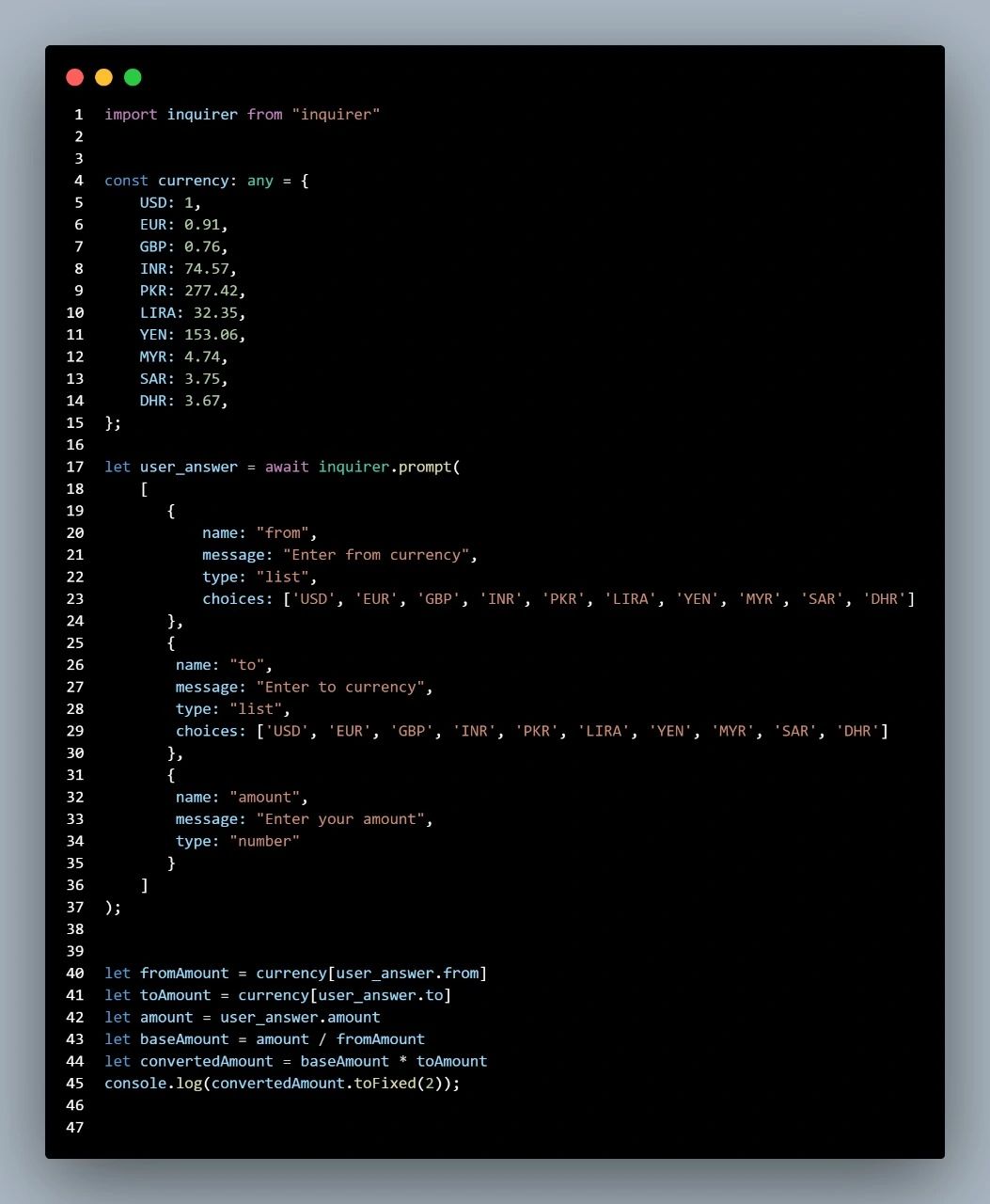 Muskan Chohan on LinkedIn: #typescript #currencyconverter #npm #github ... Muskan Chohan on LinkedIn: #typescript #currencyconverter #npm #github ...