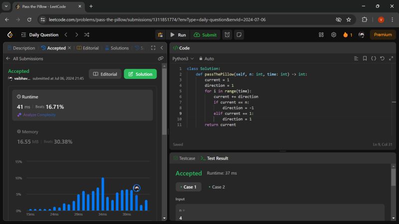 Vaibhav V. on LinkedIn: #100daysofleetcode #leetcode #programming ... Vaibhav V. on LinkedIn: #100daysofleetcode #leetcode #programming ...