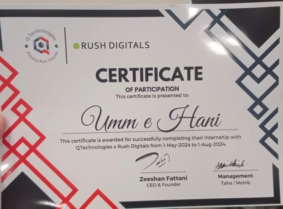 syeda umm e hani on LinkedIn: I'm thrilled to have completed my React ... syeda umm e hani on LinkedIn: I'm thrilled to have completed my React ...