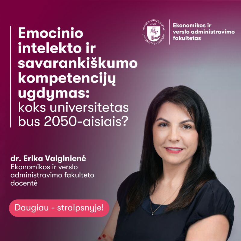 Vilnius University Faculty of Economics and Business Administration on ... Vilnius University Faculty of Economics and Business Administration on ...