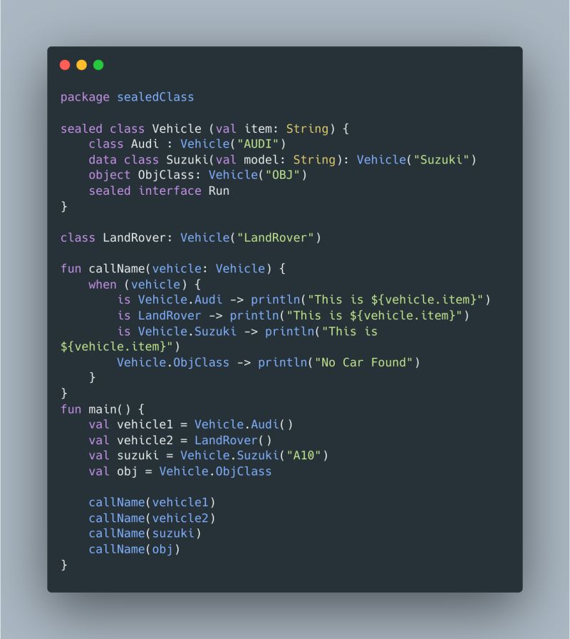 Suraj Maity on LinkedIn: 💡Kotlin Tip - A sealed class in Kotlin is a ... Suraj Maity on LinkedIn: 💡Kotlin Tip - A sealed class in Kotlin is a ...
