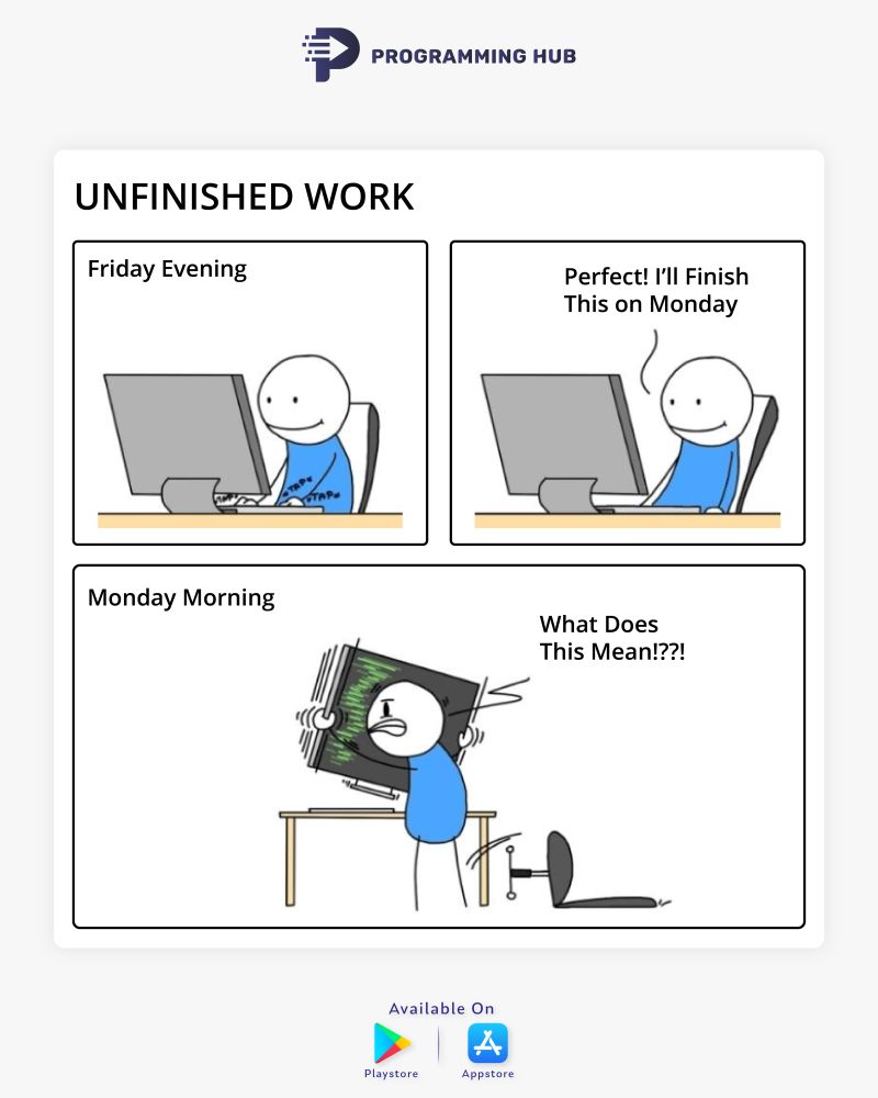 Programming Hub on LinkedIn: #programminglife #developerhumor #codelife ... Programming Hub on LinkedIn: #programminglife #developerhumor #codelife ...