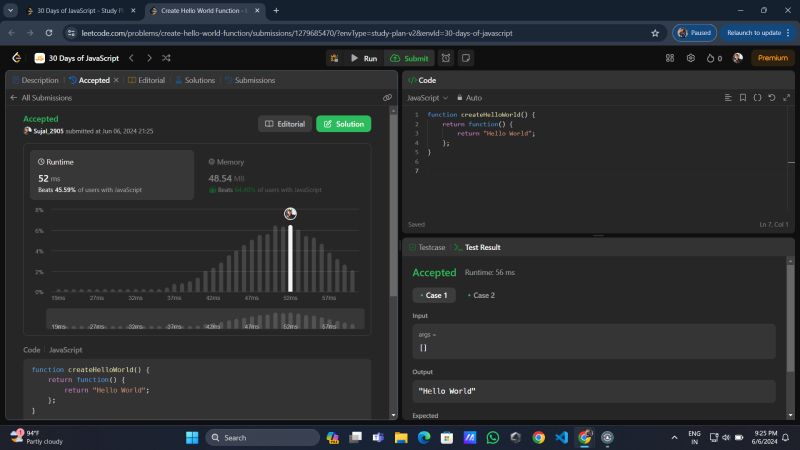 Sujal Chouriya on LinkedIn: #javascript #codingchallenge #100daysofcode ... Sujal Chouriya on LinkedIn: #javascript #codingchallenge #100daysofcode ...