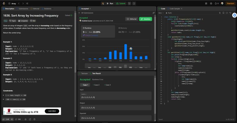 shubhek kumar on LinkedIn: #leetcode #100daychallenge #coding # ... shubhek kumar on LinkedIn: #leetcode #100daychallenge #coding # ...