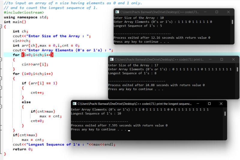 Prachi Kumari on LinkedIn: #alcoder #enjoyingcoding #coding # ... Prachi Kumari on LinkedIn: #alcoder #enjoyingcoding #coding # ...