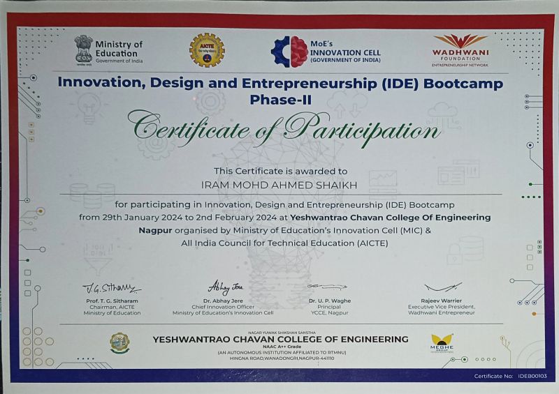 Iram Shaikh on LinkedIn: #idebootcamp #innovation #entrepreneurship # ... Iram Shaikh on LinkedIn: #idebootcamp #innovation #entrepreneurship # ...