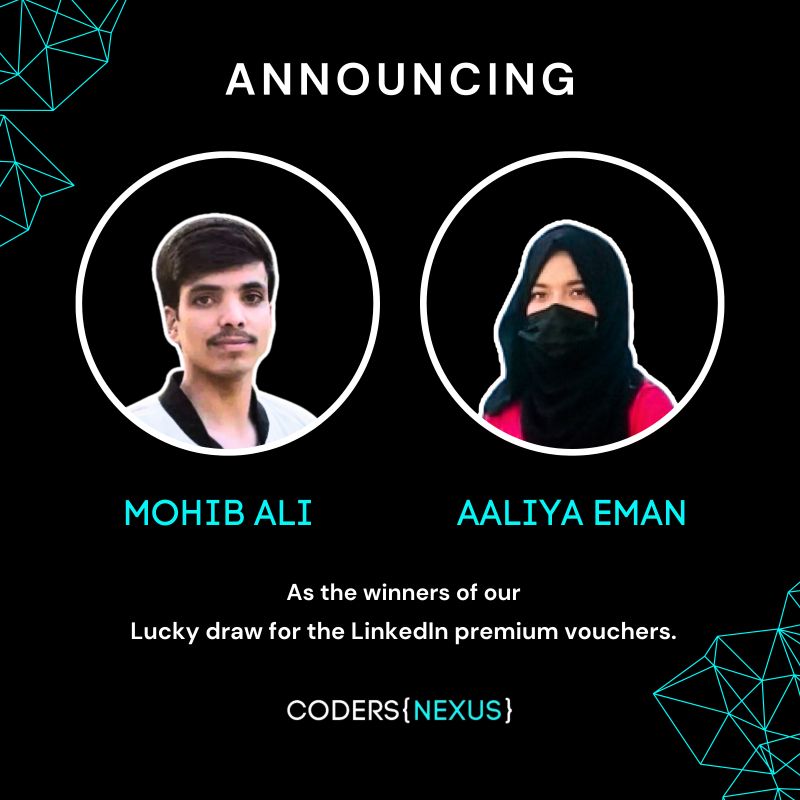 Ahmad Shah on LinkedIn: 🎉 Congratulations Mohib Ali and Aaliya Eman. Ahmad Shah on LinkedIn: 🎉 Congratulations Mohib Ali and Aaliya Eman.