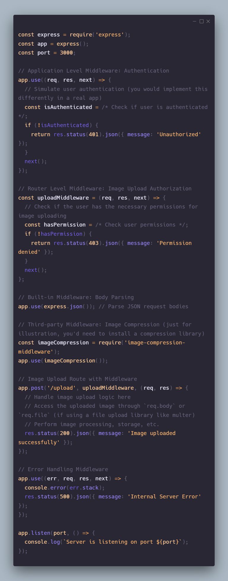 Usama Kashif on LinkedIn: #backenddevelopment #middleware #javascript # ... Usama Kashif on LinkedIn: #backenddevelopment #middleware #javascript # ...