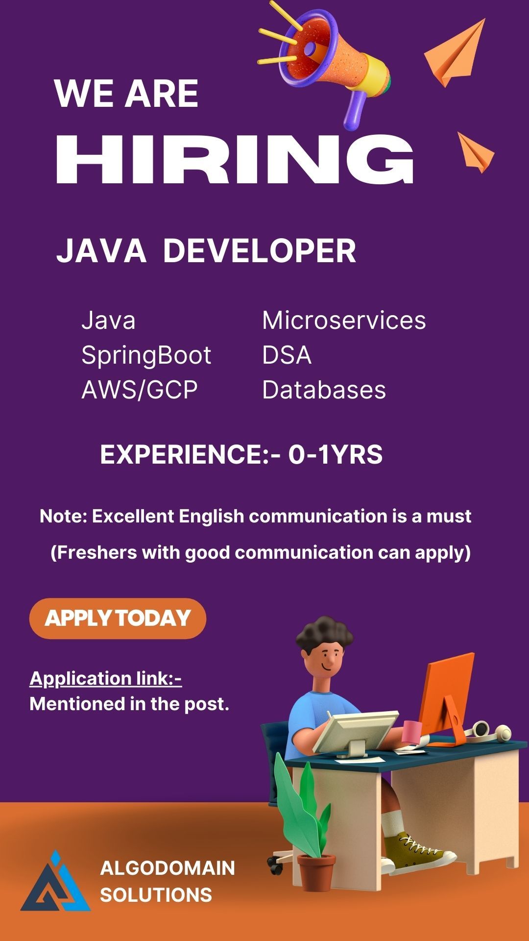 Anaya Gupta on LinkedIn: #java #javadeveloper #javajobs #springboot # ... Anaya Gupta on LinkedIn: #java #javadeveloper #javajobs #springboot # ...