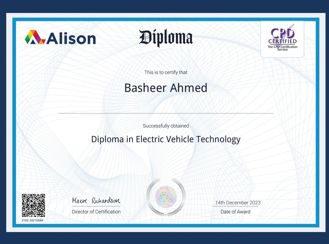 Basheer Ahmed Shaik Abdul Rahim on LinkedIn: Iam happy to share that I ... Basheer Ahmed Shaik Abdul Rahim on LinkedIn: Iam happy to share that I ...