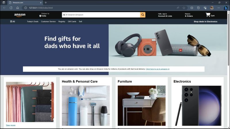 Akshat Srivastava on LinkedIn: #amazon #html #css #learning Akshat Srivastava on LinkedIn: #amazon #html #css #learning