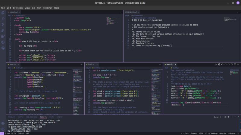 Siddiqat . on LinkedIn: #100daysofcode #100daysofcode #javascript ... Siddiqat . on LinkedIn: #100daysofcode #100daysofcode #javascript ...