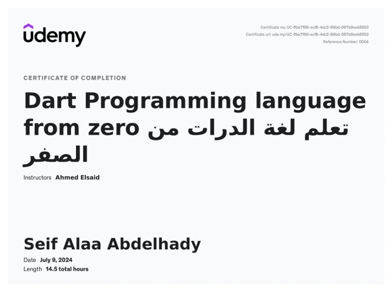 Seif Alaa on LinkedIn: #dart #flutter #programming #udemy # ... Seif Alaa on LinkedIn: #dart #flutter #programming #udemy # ...