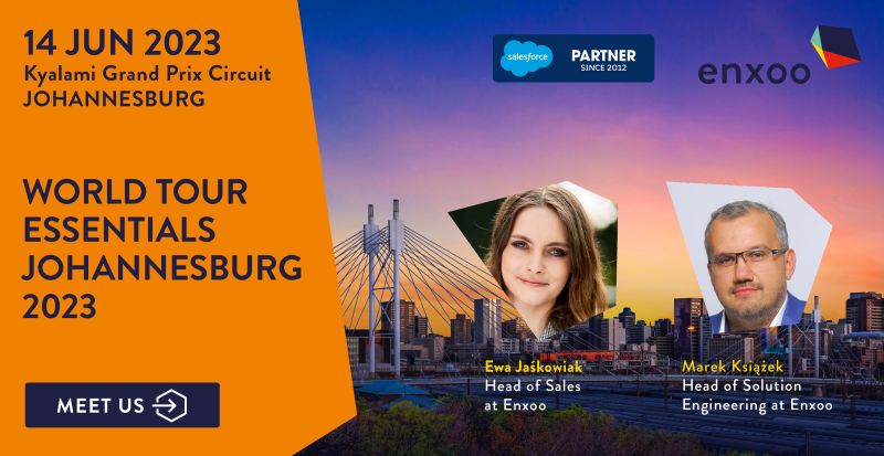 Enxoo on LinkedIn: #worldtouressentialsjohannesburg #enxoo #salesforce… Enxoo on LinkedIn: #worldtouressentialsjohannesburg #enxoo #salesforce…