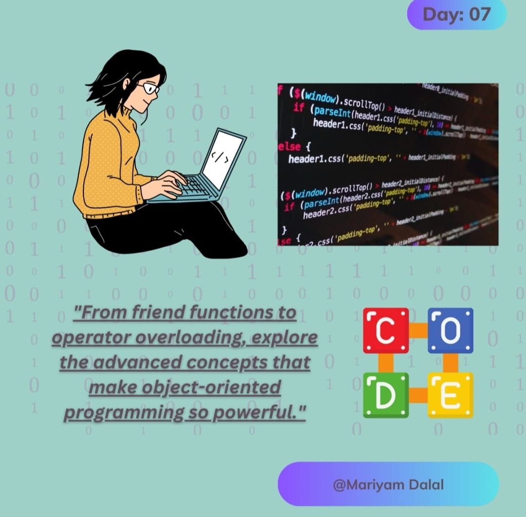 Mariyam Dalal on LinkedIn: #oops #cpp #programming #100daysofcode ... Mariyam Dalal on LinkedIn: #oops #cpp #programming #100daysofcode ...