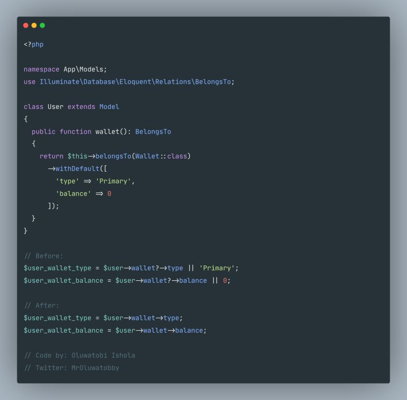 Oluwatobi Ishola on LinkedIn: #laravel #laravel #laravelphp #developer ... Oluwatobi Ishola on LinkedIn: #laravel #laravel #laravelphp #developer ...