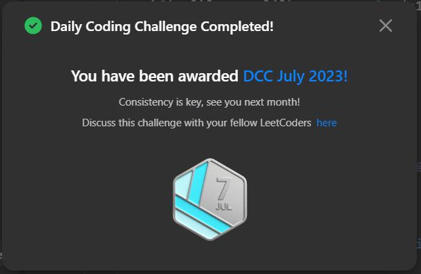 Debanjan Poddar on LinkedIn: #leetcode #dailychallenge #coding #consistency Debanjan Poddar on LinkedIn: #leetcode #dailychallenge #coding #consistency