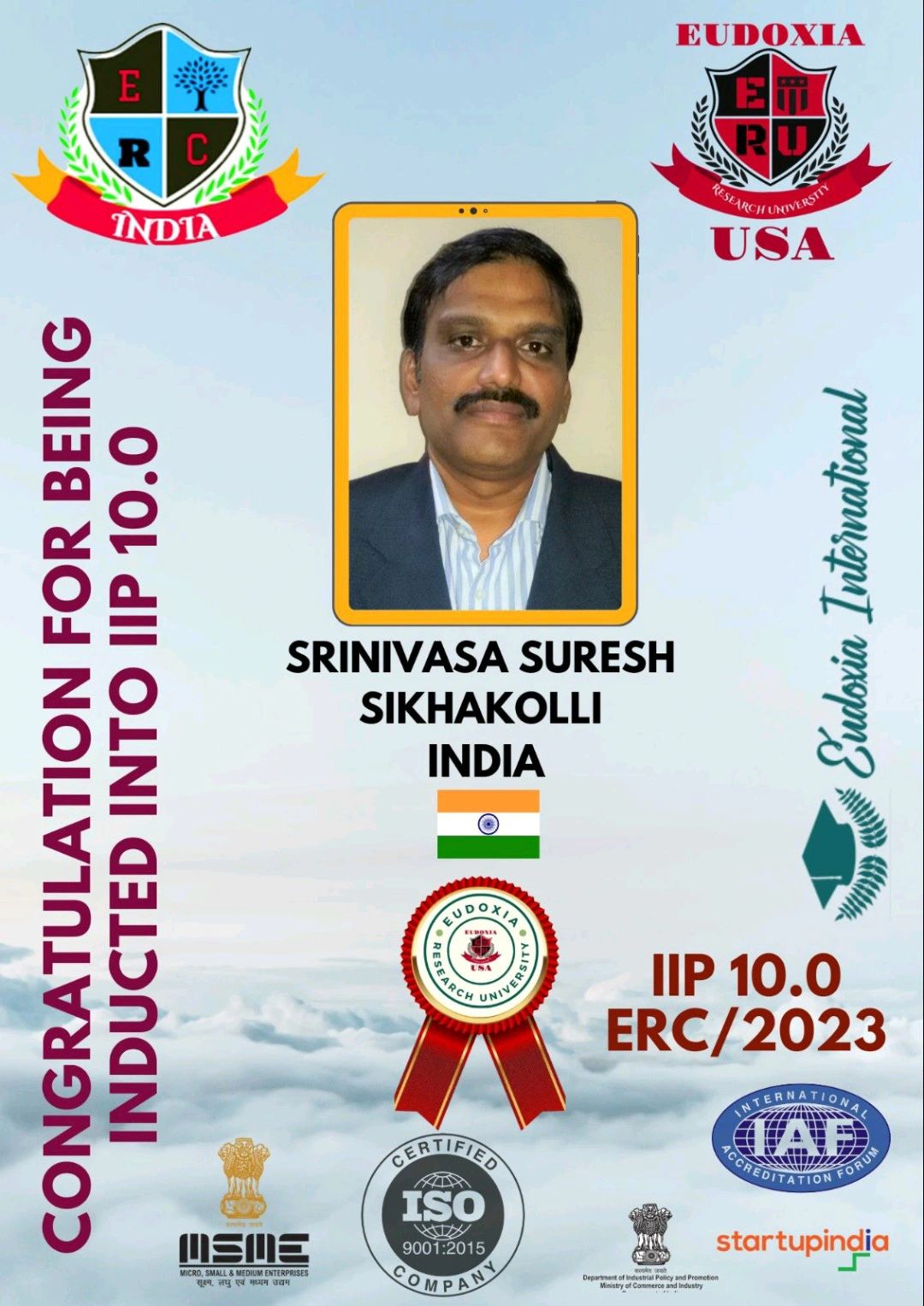 Dr. Sikhakolli Srinivasa Suresh, PhD computer science on LinkedIn ... Dr. Sikhakolli Srinivasa Suresh, PhD computer science on LinkedIn ...