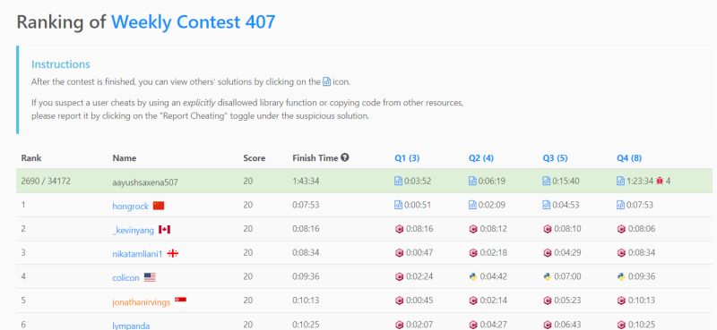 Aayush Saxena on LinkedIn: #cp #dsa #leetcode Aayush Saxena on LinkedIn: #cp #dsa #leetcode