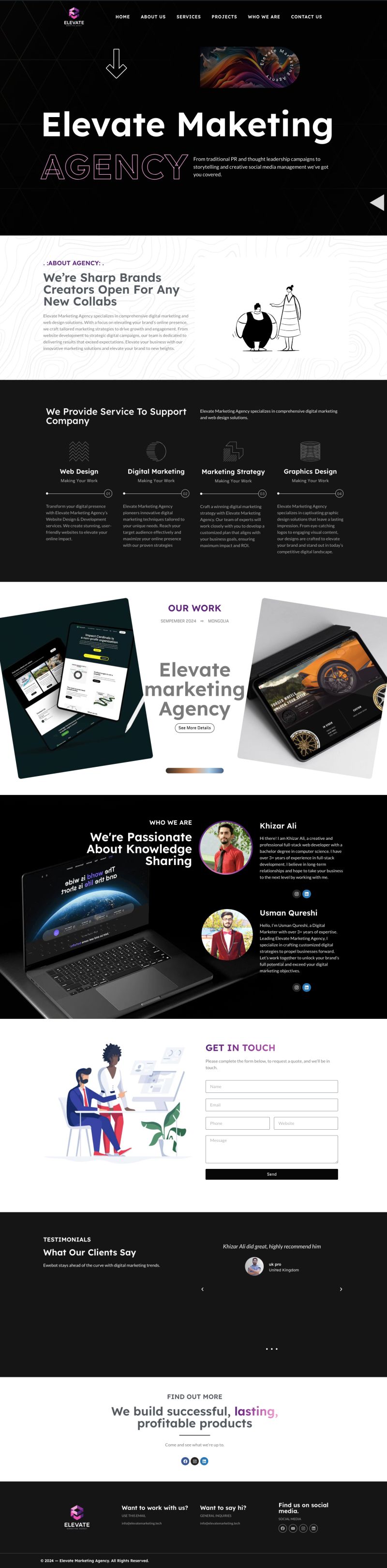 Introducing our new digital agency website! | Khizar Ali posted on the ... Introducing our new digital agency website! | Khizar Ali posted on the ...