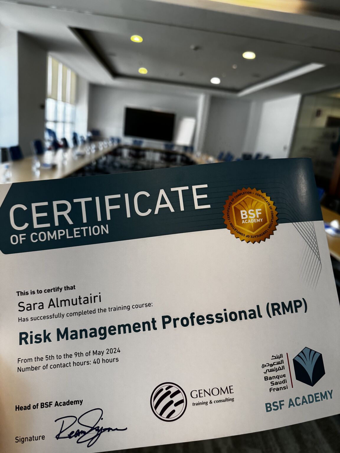 Sara N. Al Mutairi GRCP GRCA on LinkedIn: #rmp #pmi Sara N. Al Mutairi GRCP GRCA on LinkedIn: #rmp #pmi