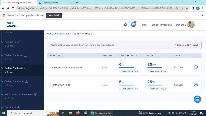 Himanshu singh on LinkedIn: #30daysofcodechallenge #nxtwave #ccbp # ... Himanshu singh on LinkedIn: #30daysofcodechallenge #nxtwave #ccbp # ...