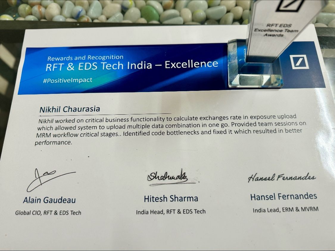 Nikhil Chourasia on LinkedIn: Nikhil Chourasia on LinkedIn: