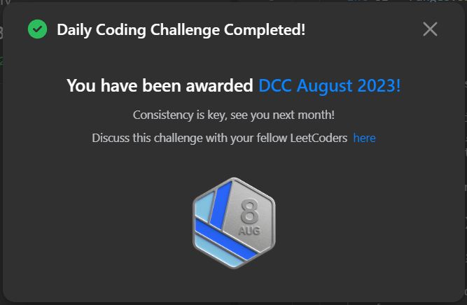 Nesar Reddy on LinkedIn: #leetcode #dailycodingchallenge #august2023 # ... Nesar Reddy on LinkedIn: #leetcode #dailycodingchallenge #august2023 # ...