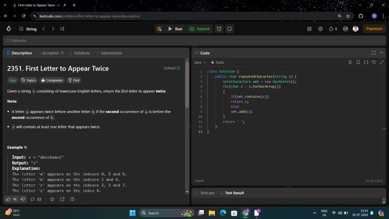 Himanshu Gupta on LinkedIn: #day8 #dsawithjava #leetcode #javadeveloper ... Himanshu Gupta on LinkedIn: #day8 #dsawithjava #leetcode #javadeveloper ...