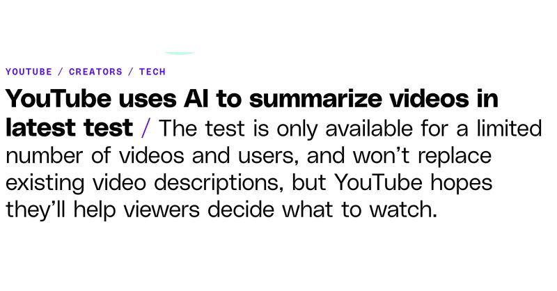 NLPlanet | Breaking Down Generative AI Daily on LinkedIn: YouTube uses ... NLPlanet | Breaking Down Generative AI Daily on LinkedIn: YouTube uses ...