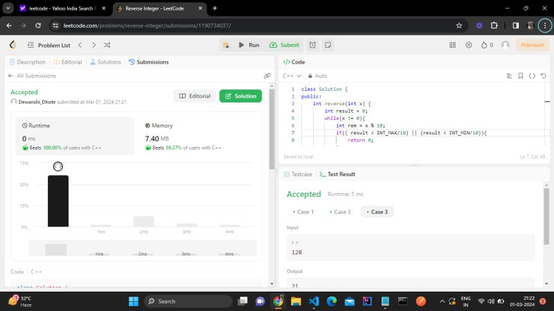 DEWANSHI DHOTE on LinkedIn: #codingchallenge #c #reverseprogram # ... DEWANSHI DHOTE on LinkedIn: #codingchallenge #c #reverseprogram # ...
