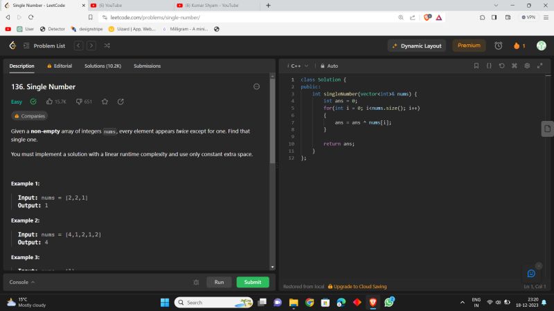 Day 20 of #100daysofcodechallenge with LeetCode | Akshat Bhardwaj ... Day 20 of #100daysofcodechallenge with LeetCode | Akshat Bhardwaj ...