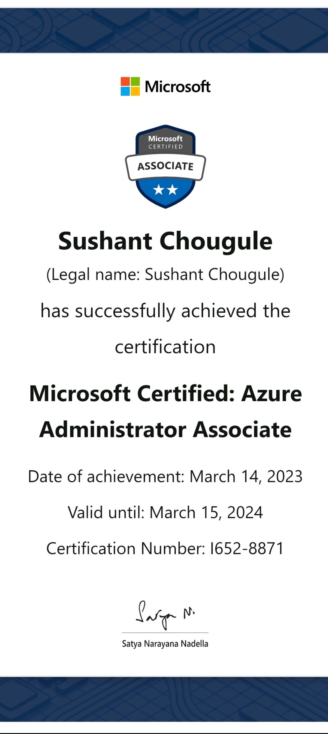 Sushant Chougule on LinkedIn: Successfully Completed..!😃 Sushant Chougule on LinkedIn: Successfully Completed..!😃