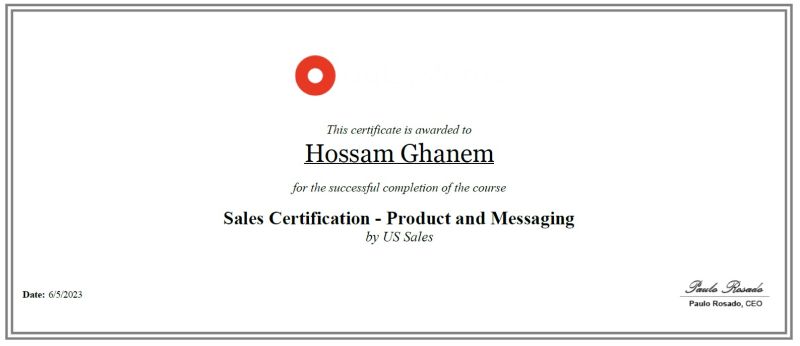 Hossam Ghanem on LinkedIn: #enablement #ongoing #sales #certification # ... Hossam Ghanem on LinkedIn: #enablement #ongoing #sales #certification # ...