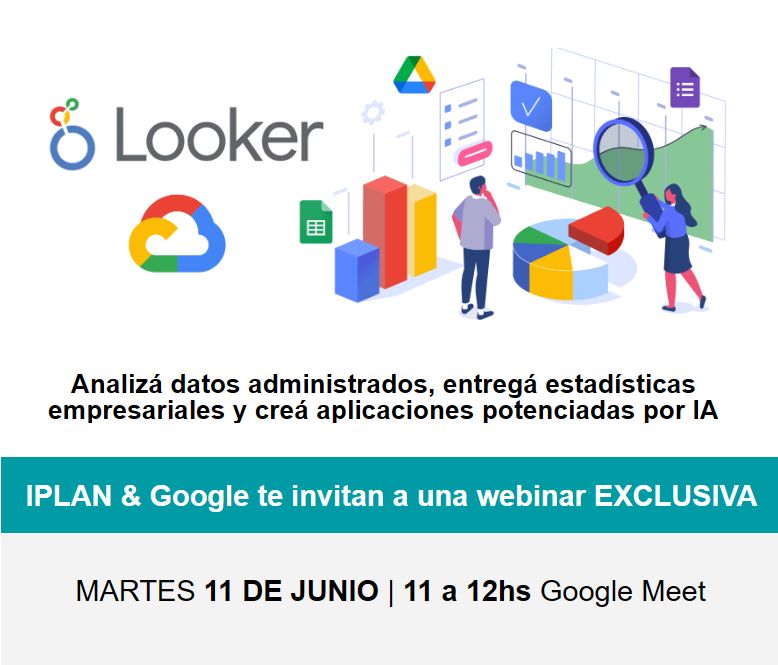 IPLAN Argentina en LinkedIn: #webinar #iplan #google #looker # ... IPLAN Argentina en LinkedIn: #webinar #iplan #google #looker # ...