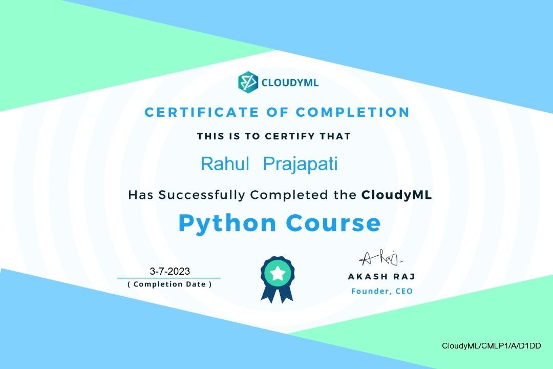 Rahulkumar Prajapati on LinkedIn: #python #pythonprogramming # ... Rahulkumar Prajapati on LinkedIn: #python #pythonprogramming # ...