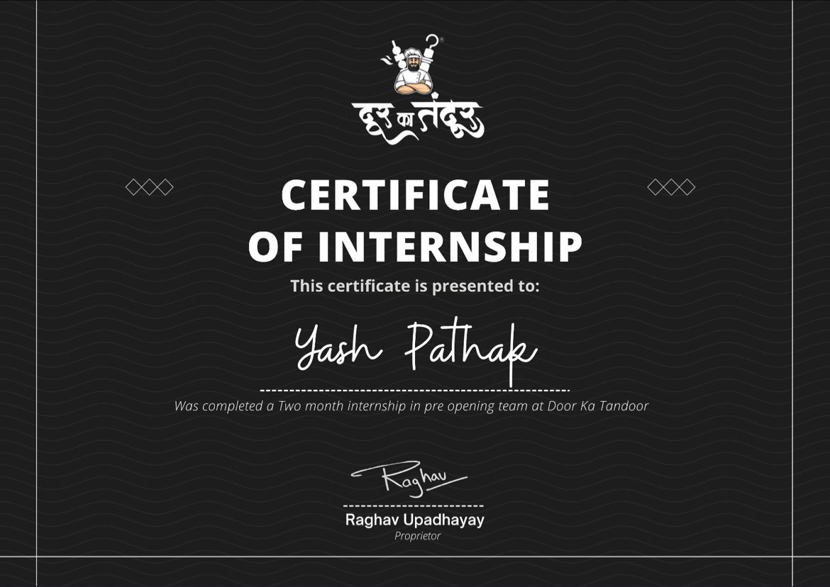 Yash Pathak on LinkedIn: #internshipexperience #doorkatandoor #aligarh Yash Pathak on LinkedIn: #internshipexperience #doorkatandoor #aligarh