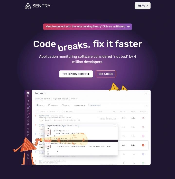 Moses Echela on LinkedIn: #sentry #errortracking #monitoring # ... Moses Echela on LinkedIn: #sentry #errortracking #monitoring # ...