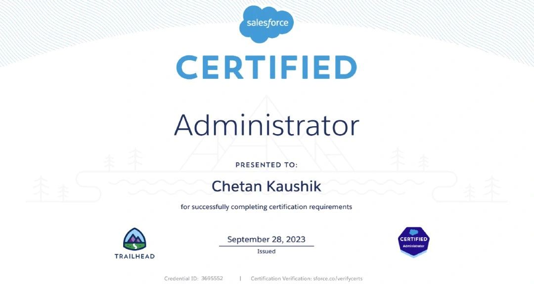 CHETAN KAUSHIK on LinkedIn: #salesforceadmin CHETAN KAUSHIK on LinkedIn: #salesforceadmin