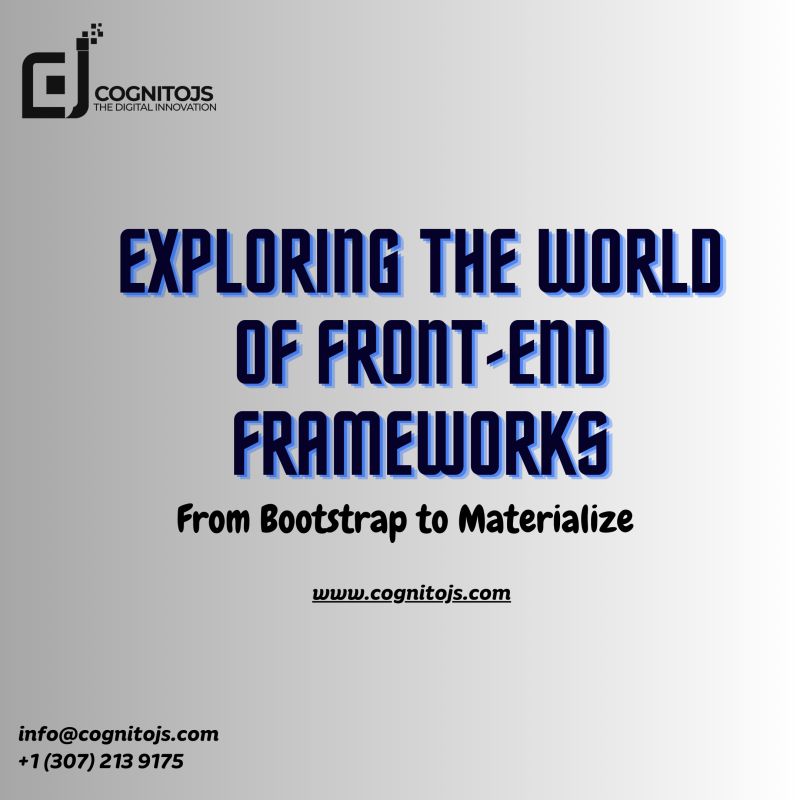CognitoJS on LinkedIn: #frontendframeworks #bootstrap #materialize # ... CognitoJS on LinkedIn: #frontendframeworks #bootstrap #materialize # ...