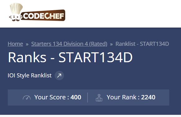 Animesh Singh on LinkedIn: #coding #competitiveprogramming #codechef # ... Animesh Singh on LinkedIn: #coding #competitiveprogramming #codechef # ...