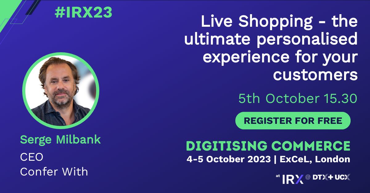 Serge Milbank on LinkedIn: IRX @ DTX + UCX 2023 Registration Serge Milbank on LinkedIn: IRX @ DTX + UCX 2023 Registration