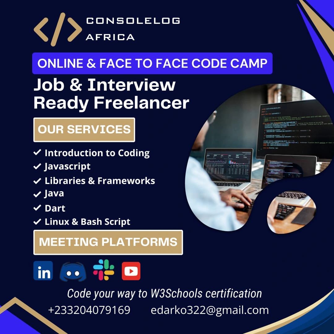 Emmanuel Darko on LinkedIn: #programming #coding #javascript #java Emmanuel Darko on LinkedIn: #programming #coding #javascript #java