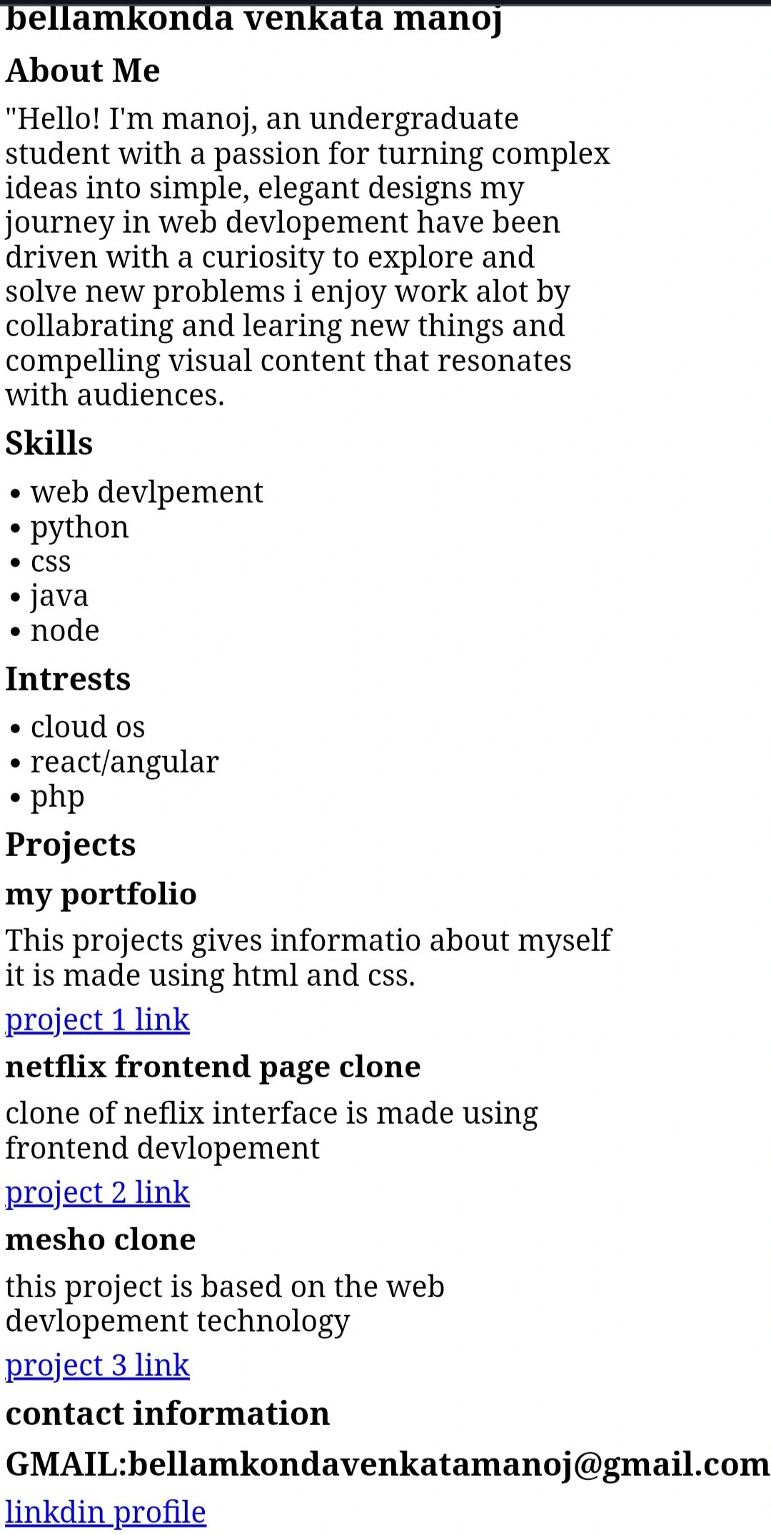 venkata bellam on LinkedIn: by using html and css I have created a data ... venkata bellam on LinkedIn: by using html and css I have created a data ...