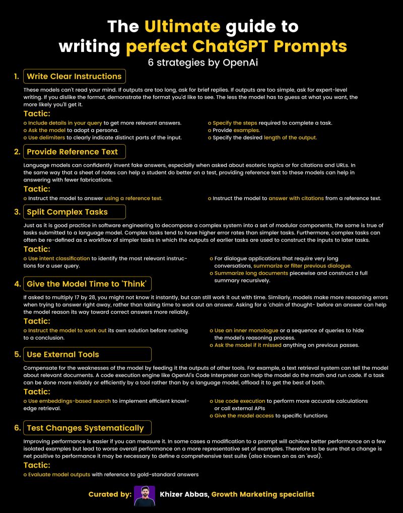 Khizer Abbas on LinkedIn: BOOM! OpenAI dropped their guide to writing ... Khizer Abbas on LinkedIn: BOOM! OpenAI dropped their guide to writing ...