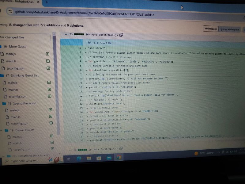 Mehjabin Khan on LinkedIn: #coding #learntocode #programming #45assignment Mehjabin Khan on LinkedIn: #coding #learntocode #programming #45assignment