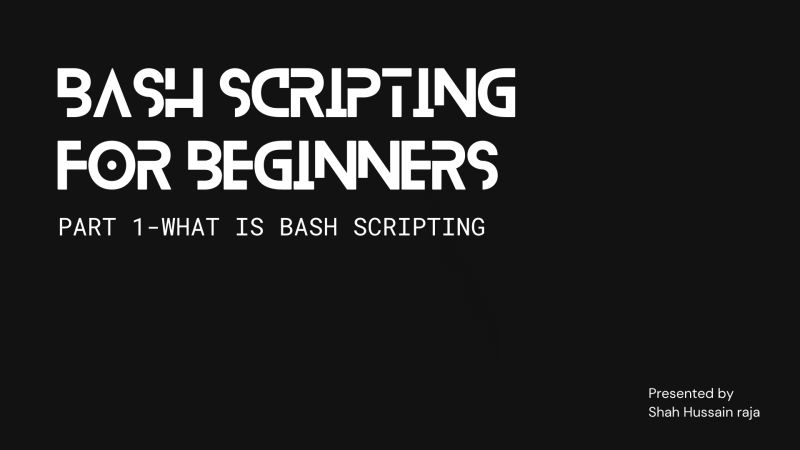 shahhussain raja on LinkedIn: #bashscripting #linux #automation #coding ... shahhussain raja on LinkedIn: #bashscripting #linux #automation #coding ...